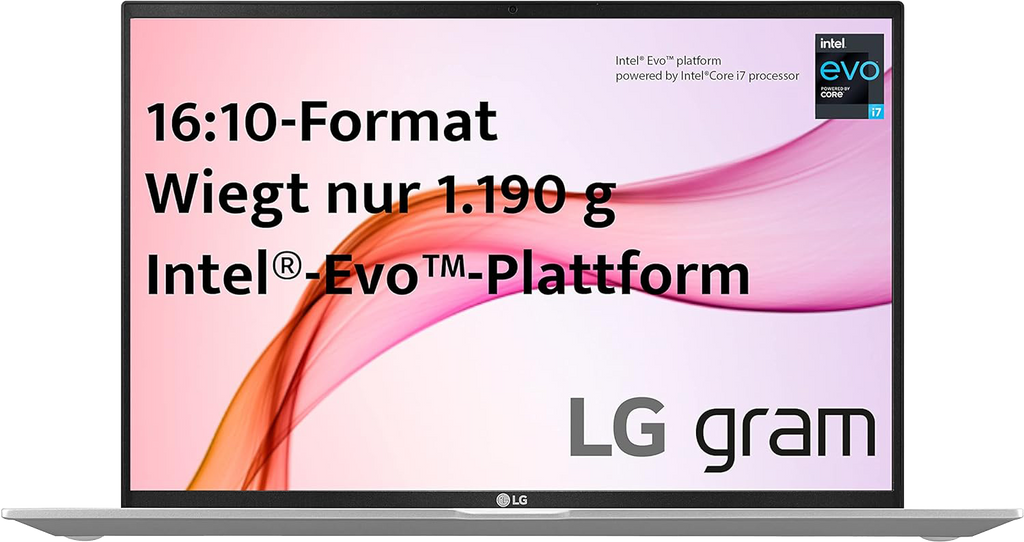 Gram 2021 i7 16 GB / 512 GB W10H 16Z90P-G.AA76G